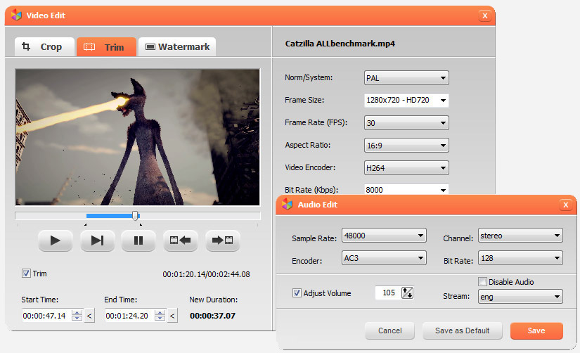How to convert video or audio files