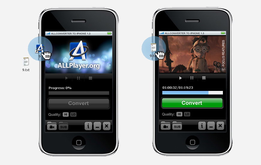 How to convert video or audio files